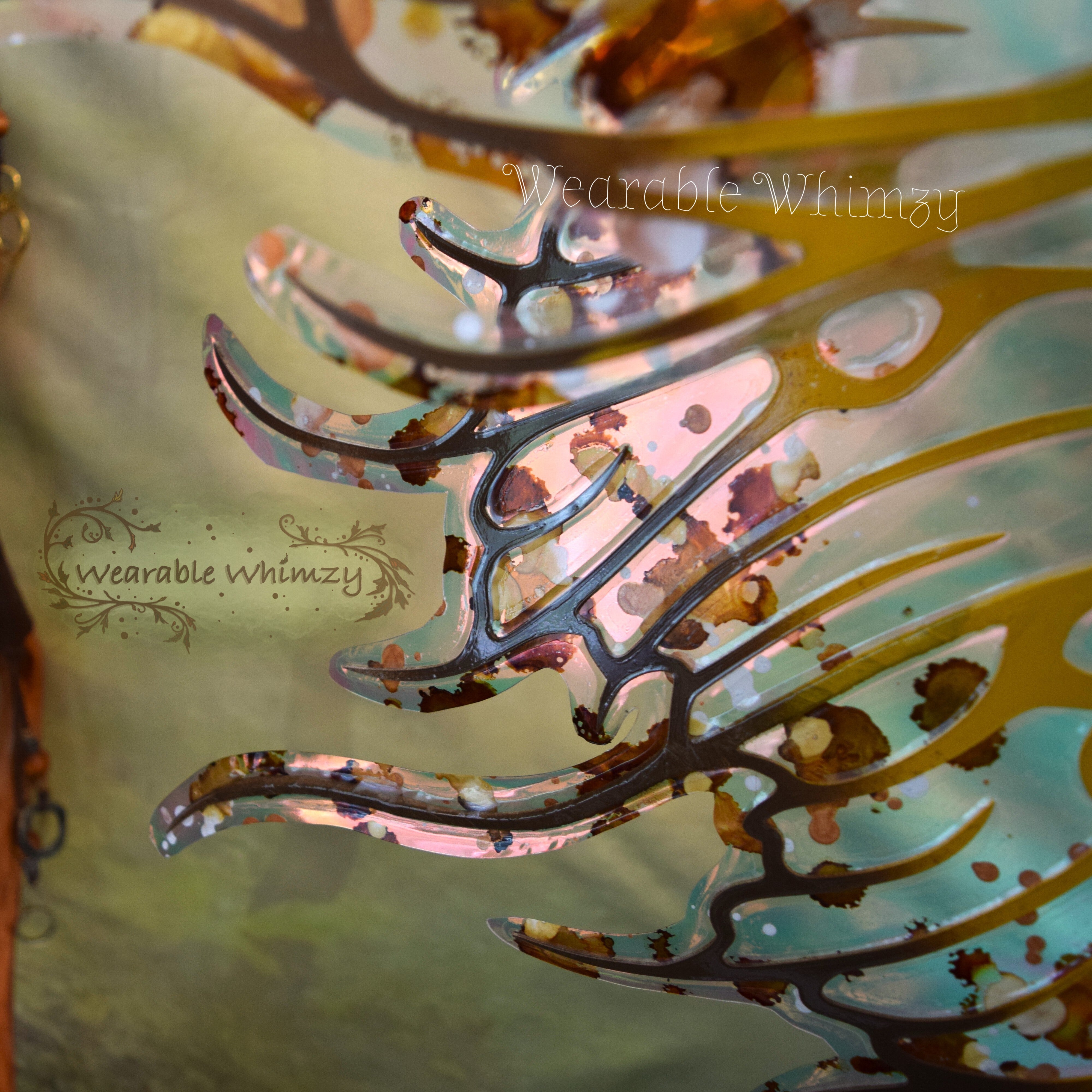 Sunflower Witch Moth Fairy Wings – Wearable Whimzy